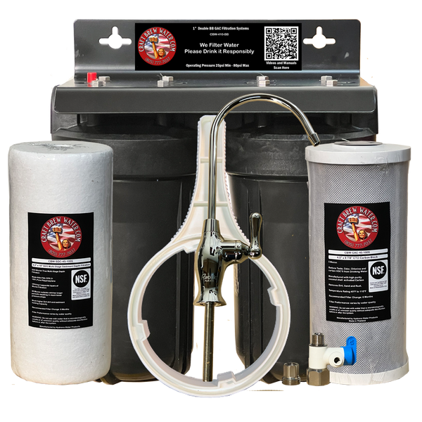 Craft Brew 4.5" X 10" BB Home Brew System - Craft Brew Water.Inc